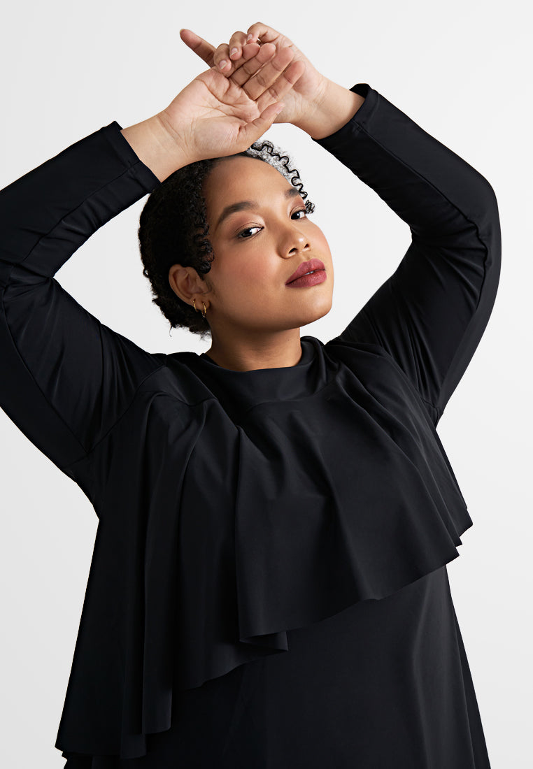 Coraline Fancy Frills Coverage Swim Top – Mis Claire