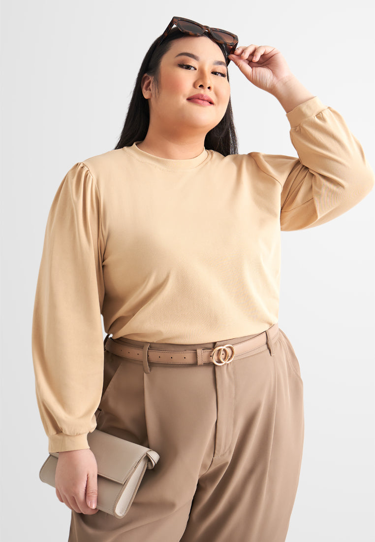 Paige CLASSIC FINE Long Puff Sleeve Tshirt – Mis Claire