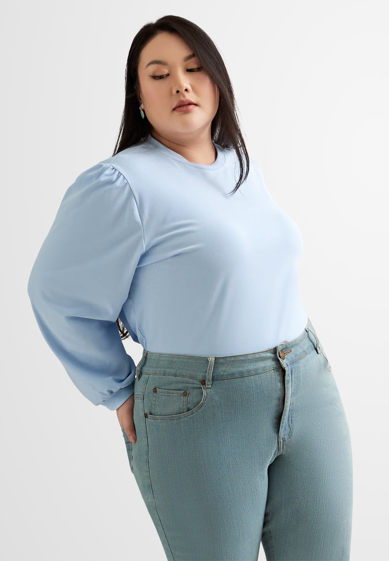 Paige CLASSIC FINE Long Puff Sleeve Tshirt (213202) – Mis Claire