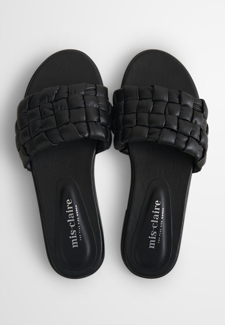 Cullen Soft Cushion Plaited Slide Sandals – Mis Claire