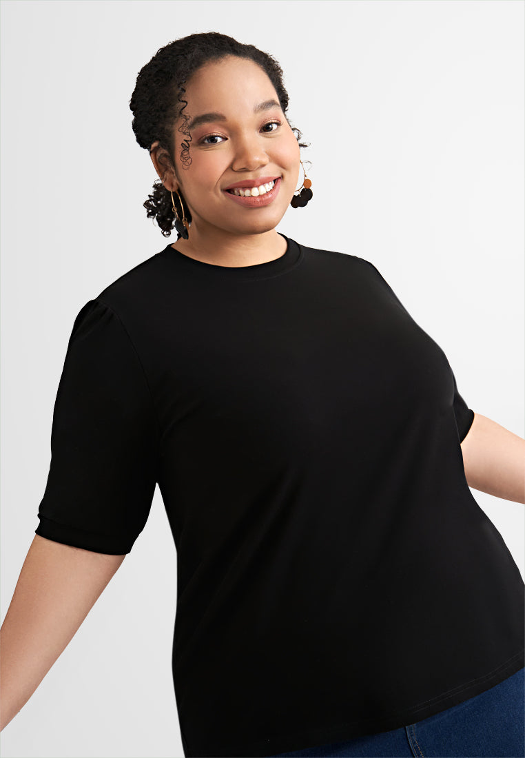 Patsy CLASSIC FINE Short Puff Sleeve Tshirt – Mis Claire