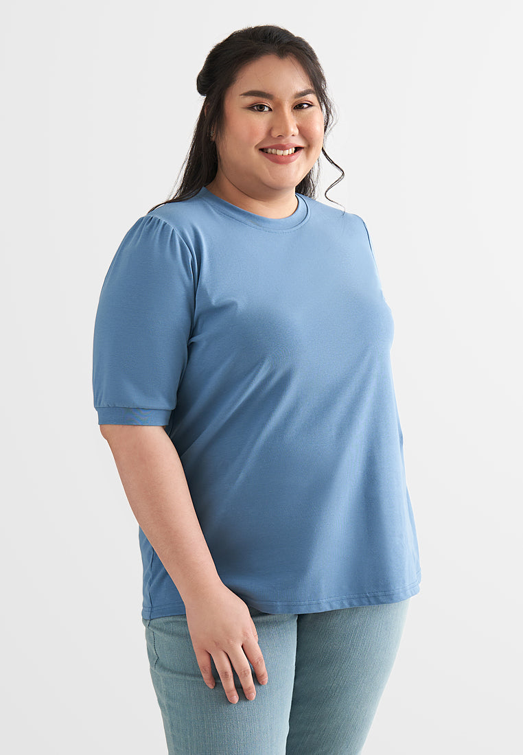Patsy CLASSIC FINE Short Puff Sleeve Tshirt – Mis Claire